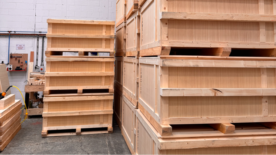 Custom on-site crate measurement - Tuplin